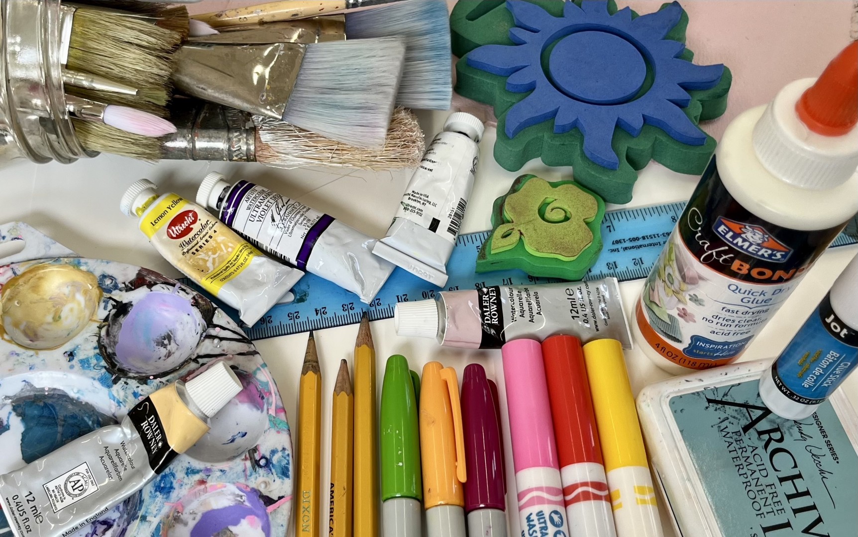 Mixed Media Art Adventures: Cut, Paste, Create! | Destination Paw Paw